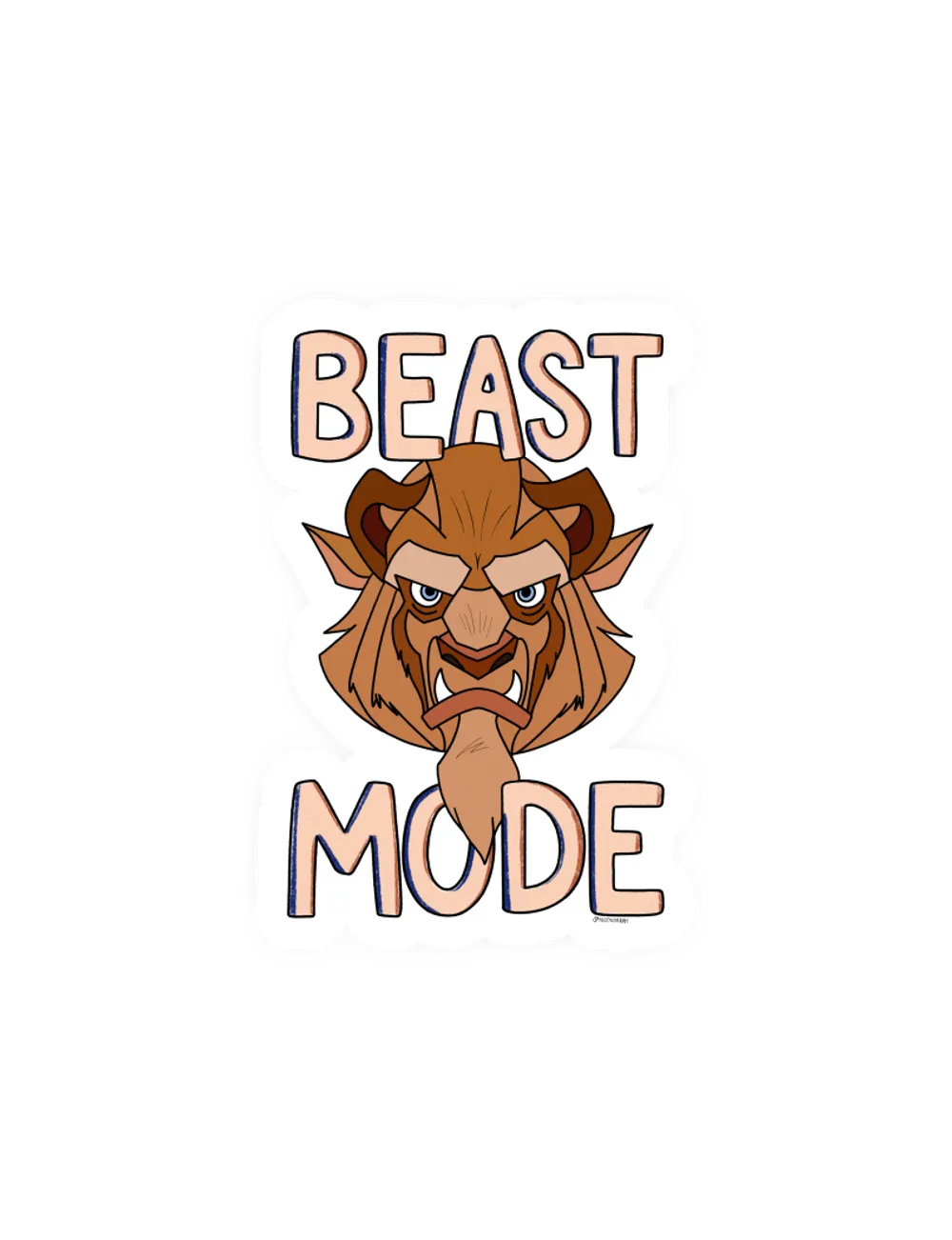 Beast Mode Stickers | teeplus